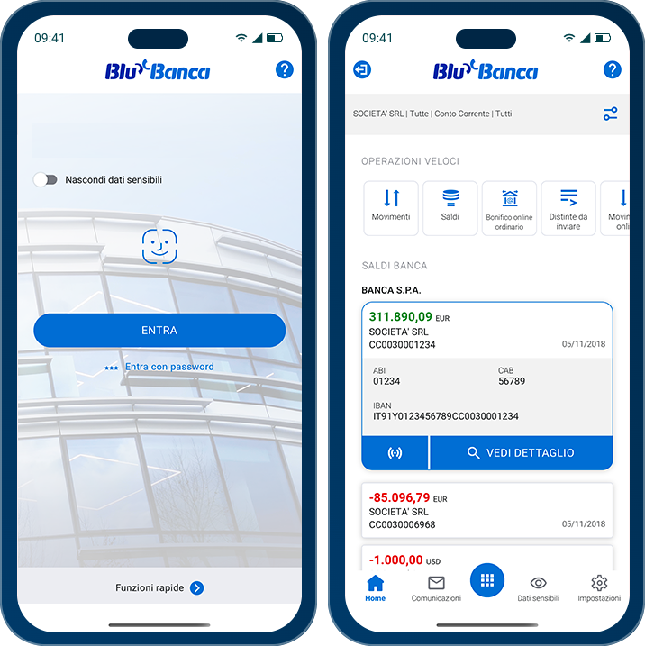 Blu Banca | Arriva da te